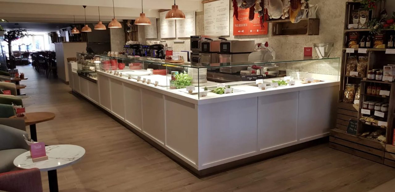 Design & build for bespoke counters in London | Manufacturers of food ...